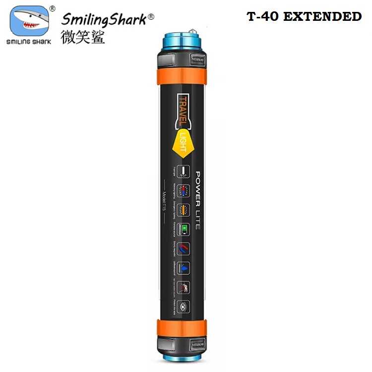 Jual SMILING SHARK T-40 - Senter dan Lampu LED Camping Outdoor