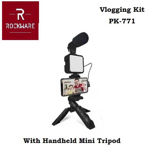 Jual ROCKWARE PK-771 - Paket Vlogging Set Video Recording