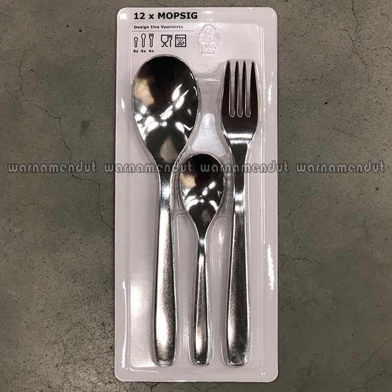 Jual MOPSIG Peralatan makan (Sendok, Garpu dan Sendok Kecil) 1