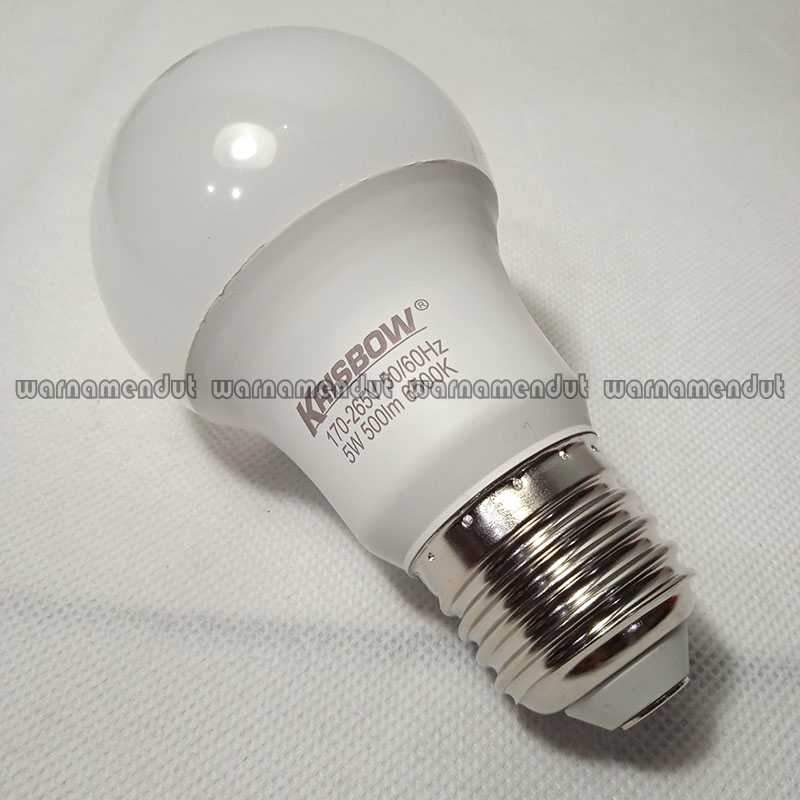 Jual Bohlam LED e27 5W 6500K cool white WMO BC0203 | Jakmall.com