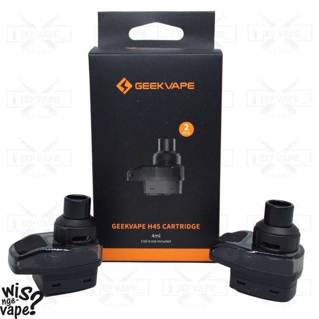 Jual Geekvape H45 Aegis Hero 2 Replacement Cartridge Empty