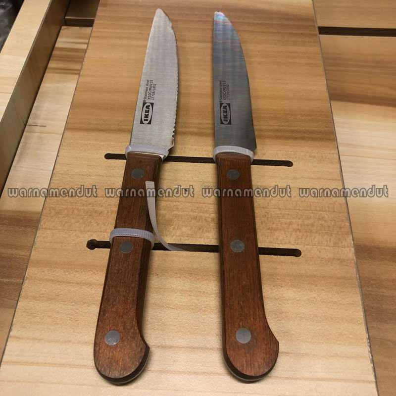 Jual Pisau makan steak daging bergerigi besi 24cm WMO IK3516