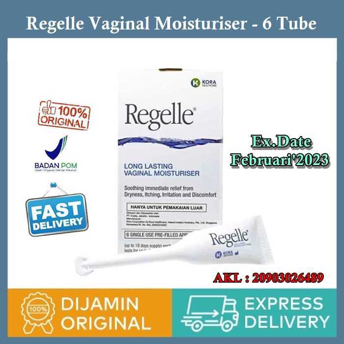Jual Regelle Vaginal Moisturiser Pelembab Khusus Wanita 1 BOX