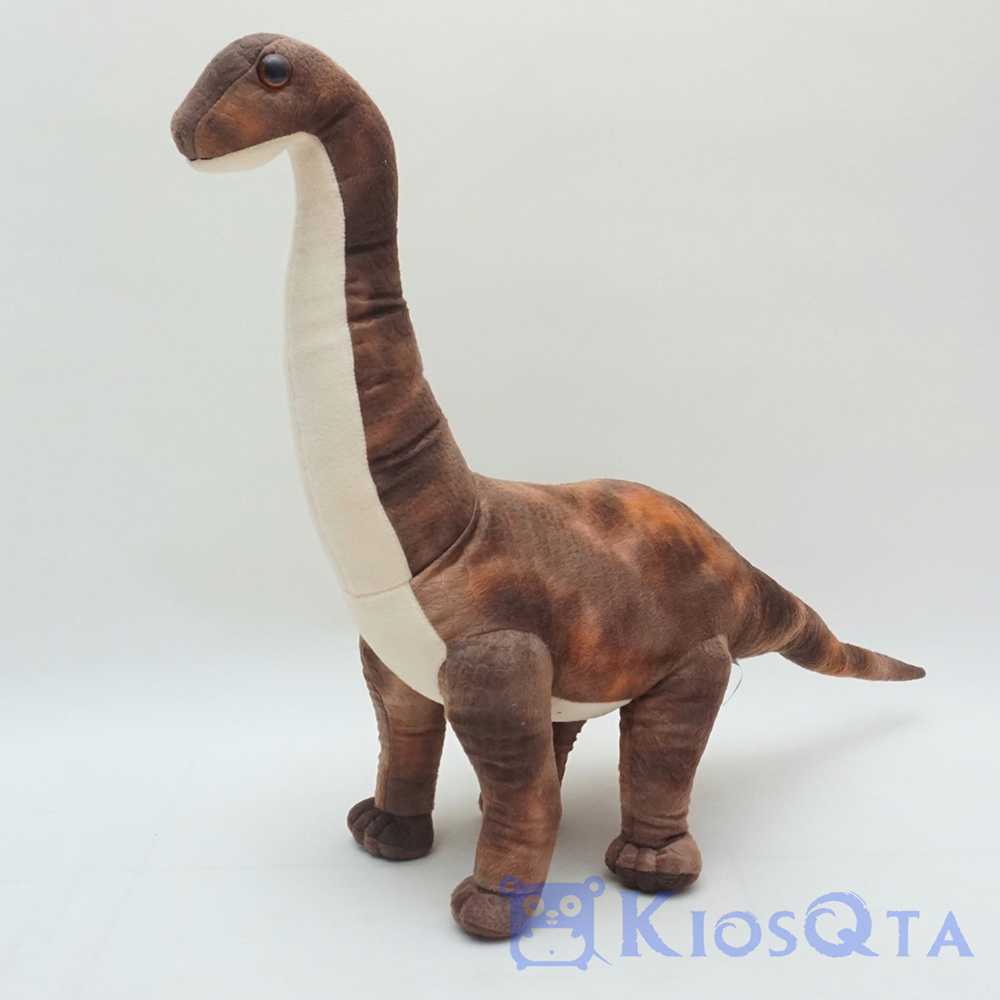 Jual boneka dinosaurus brontosaurus lucu coklat XL | Jakmall.com