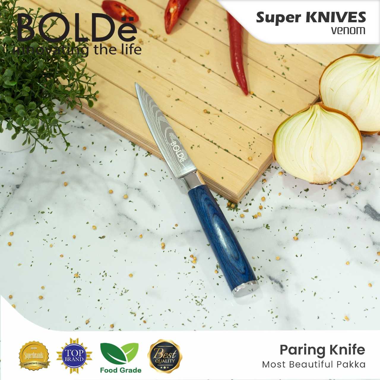 Jual BOLDe Super Knives Venom Paring Knife | Jakmall.com