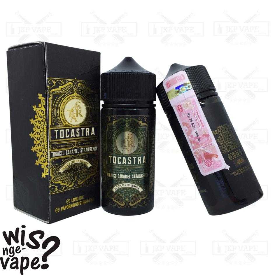 Jual Tocastra Tobacco Caramel Strawberry 100ML - Liquid Vape