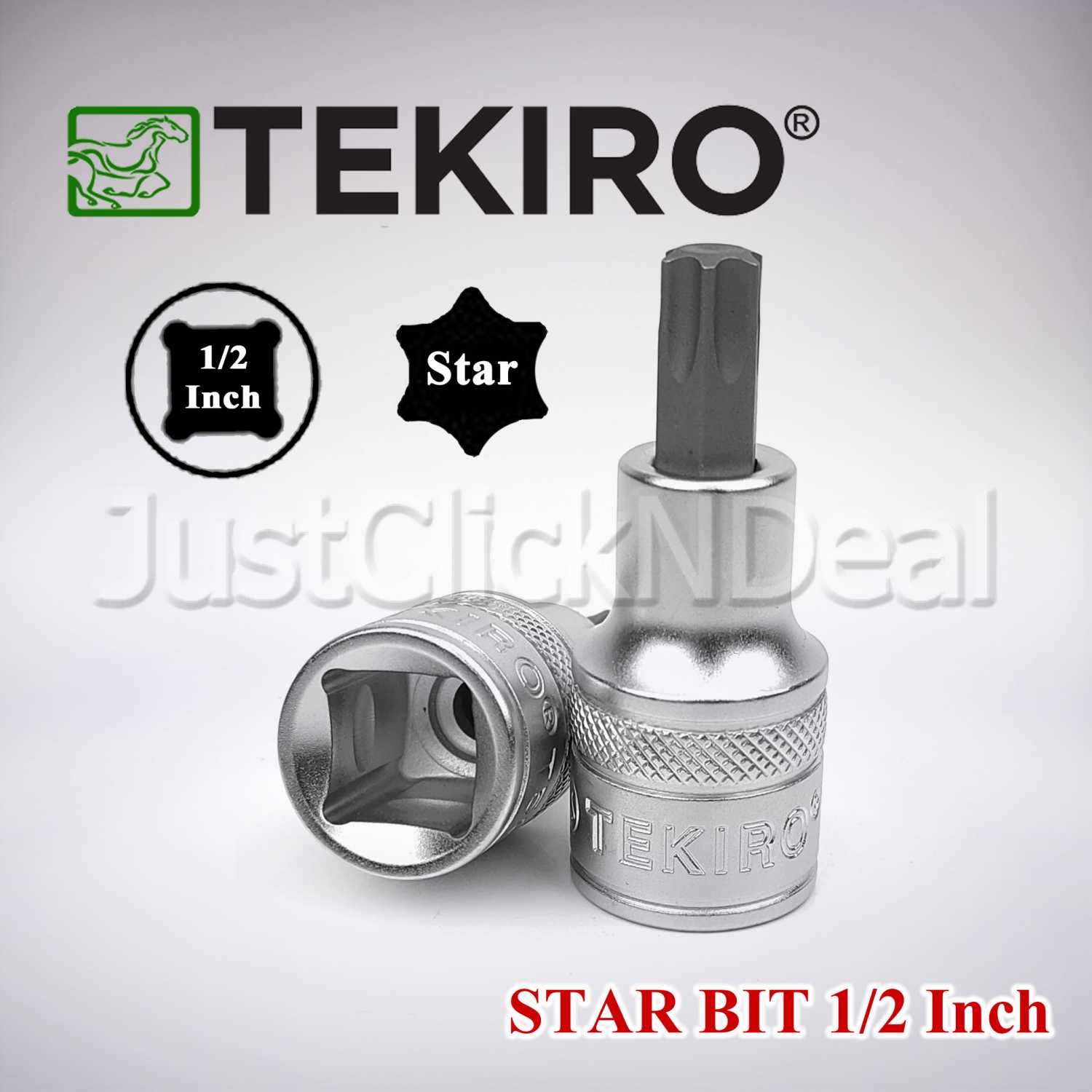 Jual Tekiro Star Bit 1/2 Inch T40 T45 T50 Mata Kunci Sock L