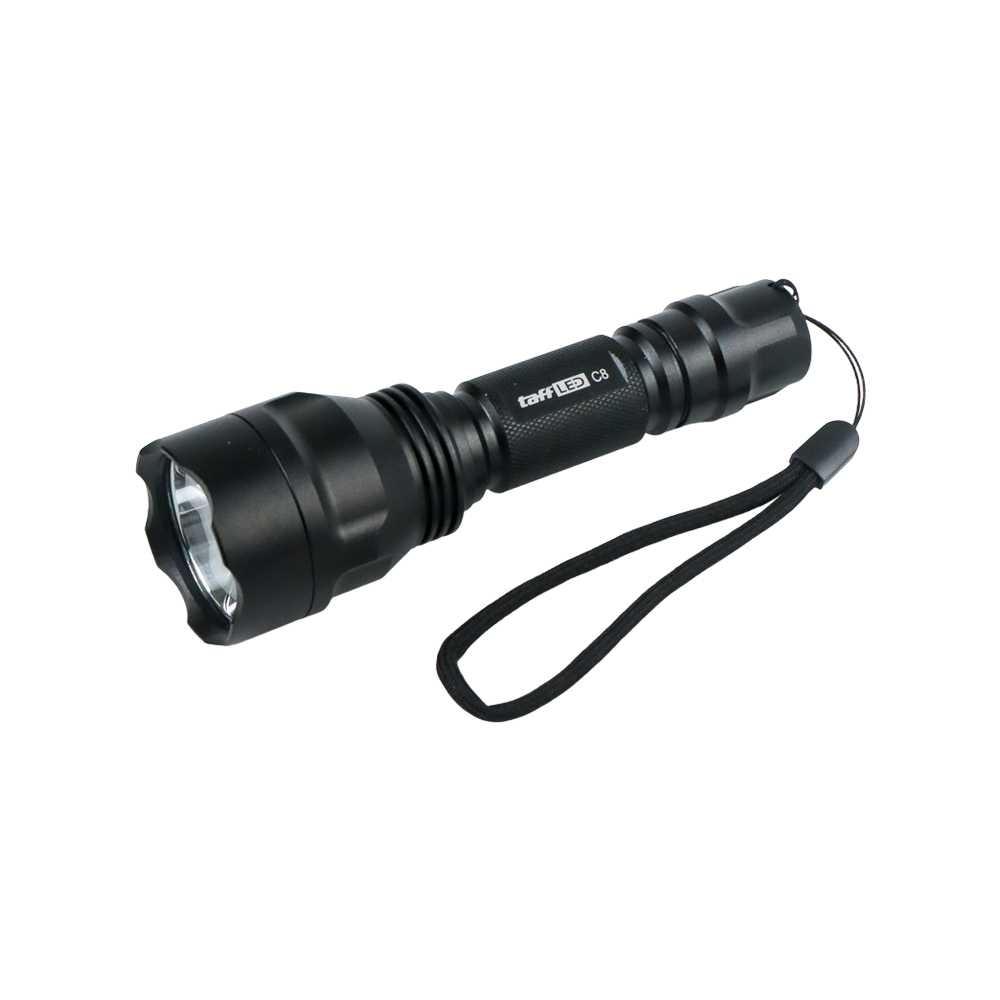 Jual TaffLED Senter LED Flashlight Waterproof Cree Q5 3800