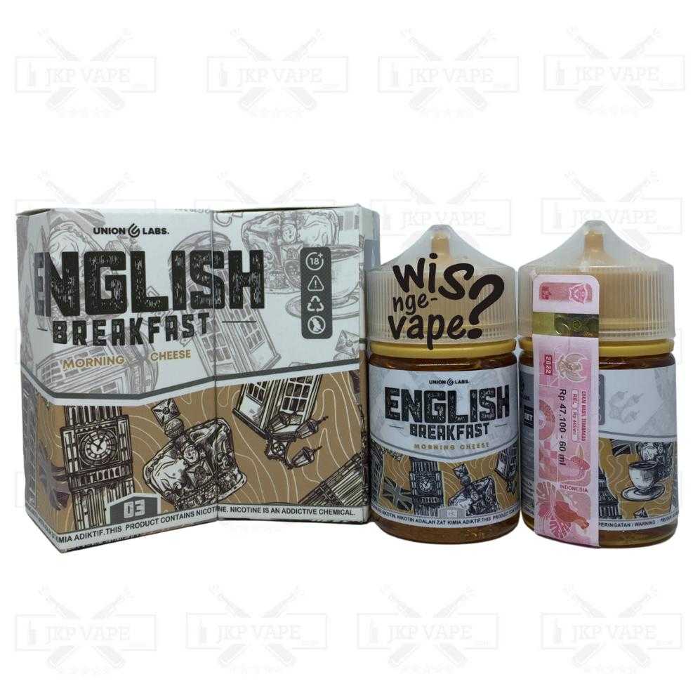 Jual English Breakfast V4 Morning Cheese 60ml - By Union Labs