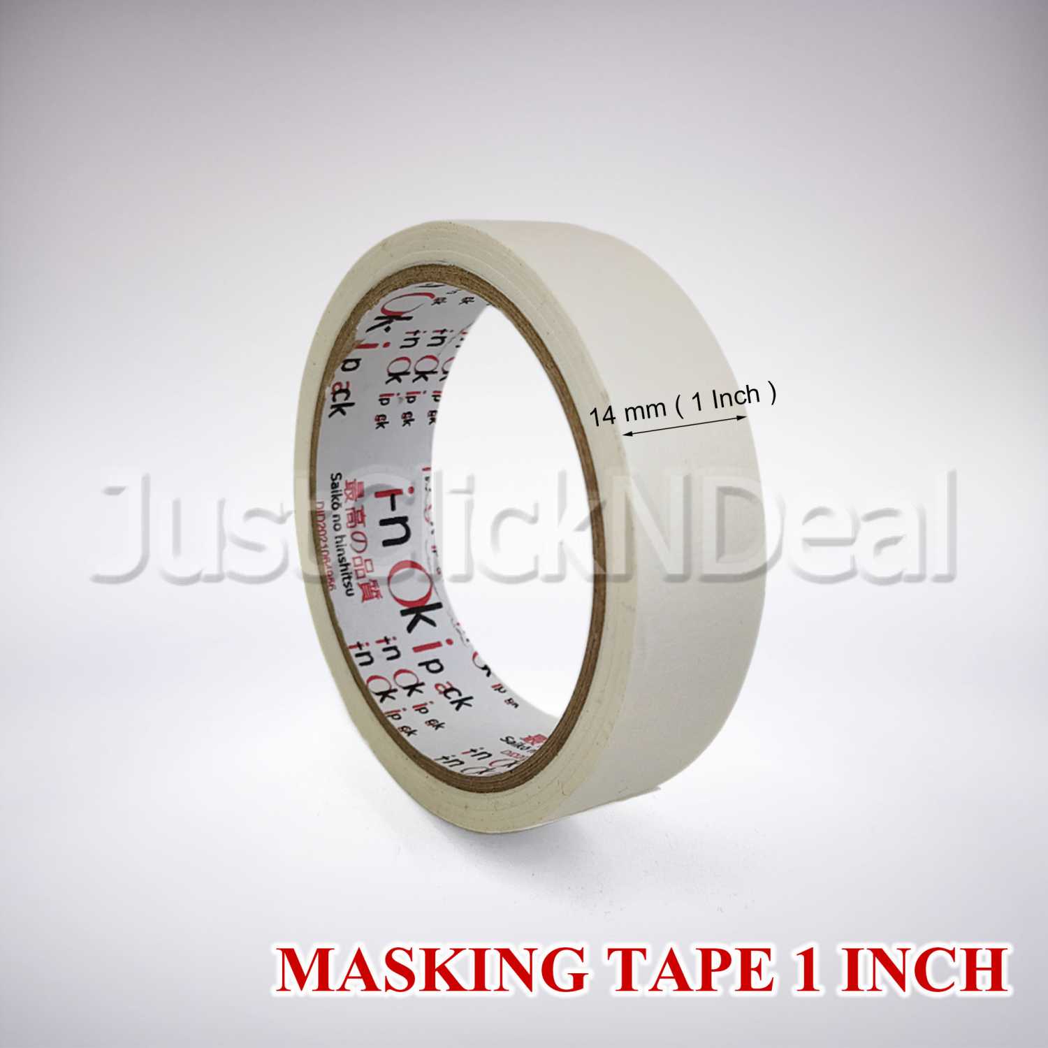 Jual Inoki Lakban Kertas 1 2 Inch Masking Tape | Jakmall.com