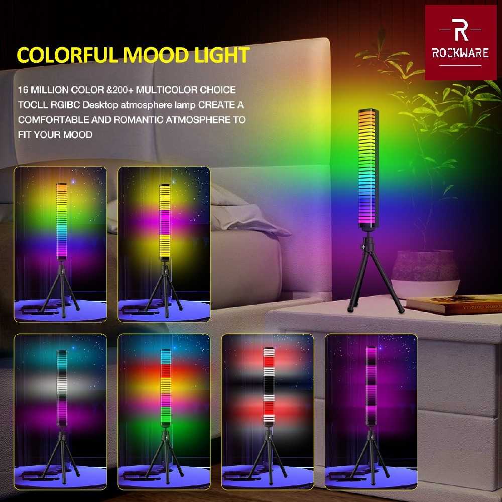 Jual ROCKWARE 32 LED RGB Magic Color Pickup Atmosphere Rhythm
