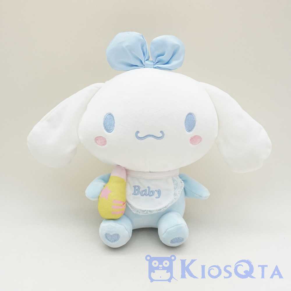 Jual boneka cinnamoroll cinnamon roll baby bawa dot biru muda APR