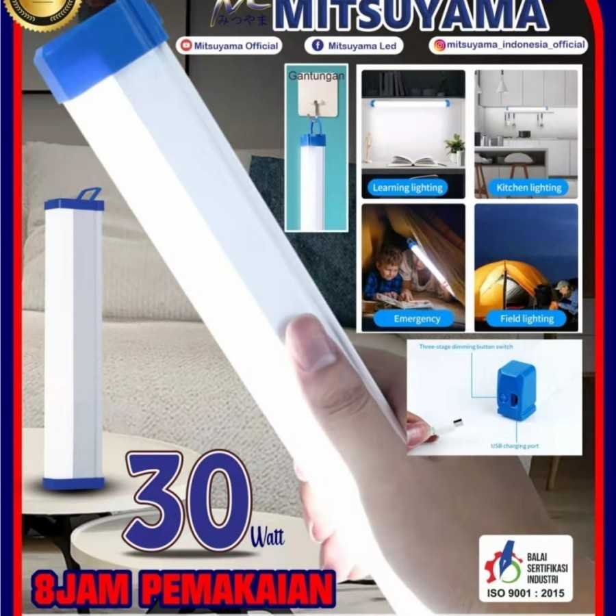 Jual Lampu Belajar 30w MS-E7630 mitsuyama emergency cas Neon LED