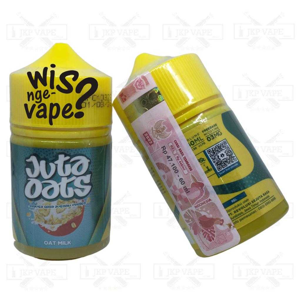 Jual Juta Oats Oat Milk 60ml - Liquid Vape By RSR Brew x Vape