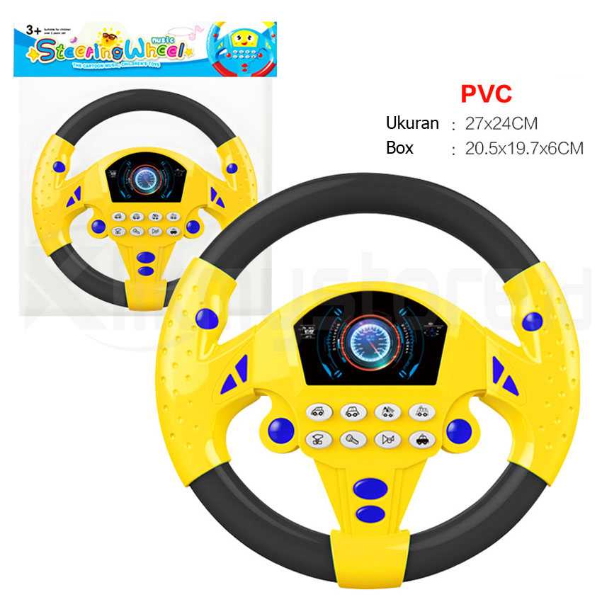 Jual Stir Mobil Mainan Anak Setir Simulasi Edukasi Car Steering