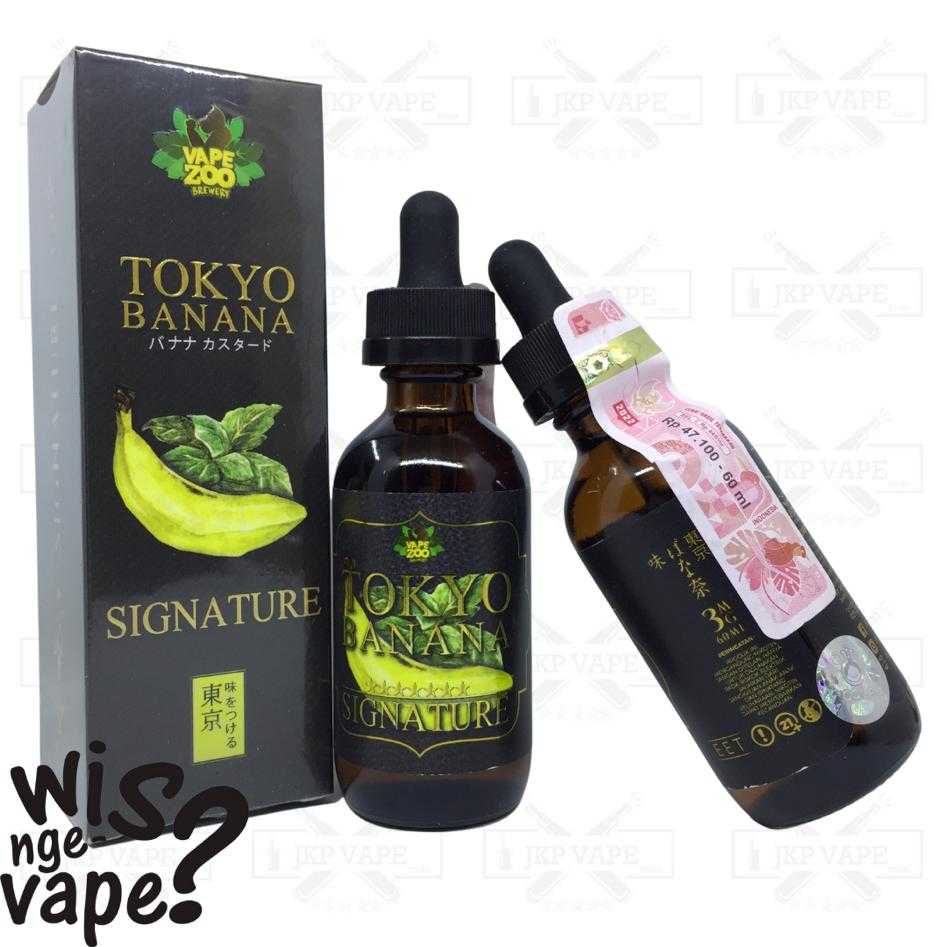 Jual TOKYO BANANA SIGNATURE 60ML - PREMIUM LIQUID VAPE BY JAVA