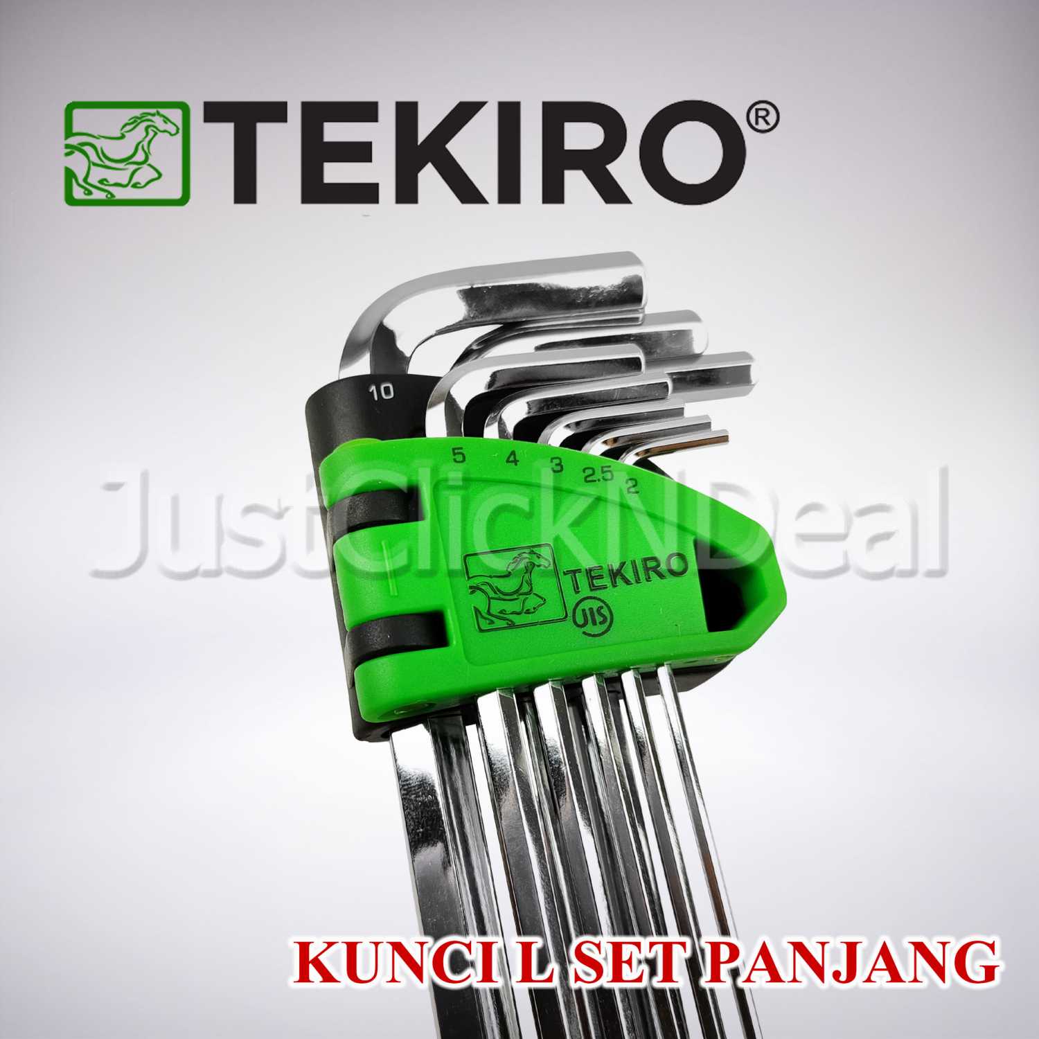 Jual Tekiro Kunci L Set Pendek Panjang Ballpoint 120 Derajat