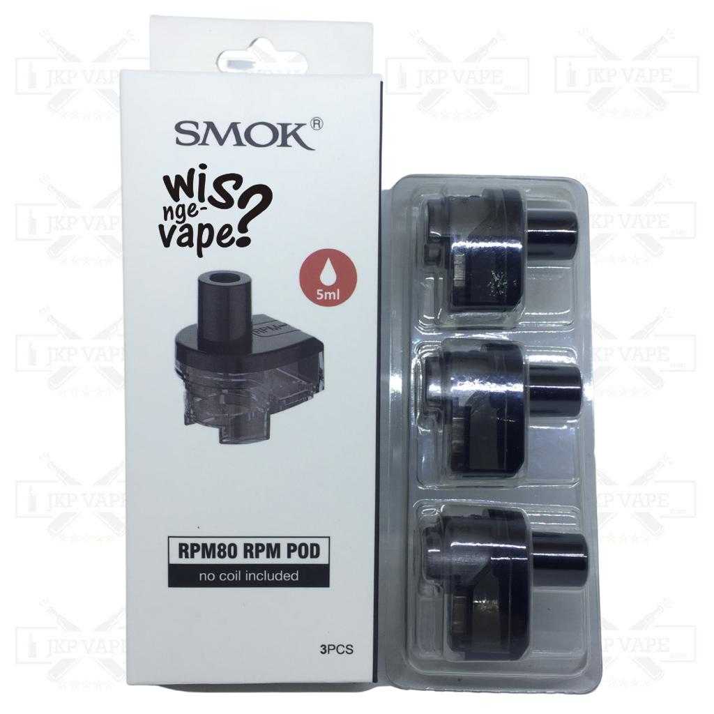 Jual Smok RPM80 Cartridge For RPM Coil - Empty | Jakmall.com