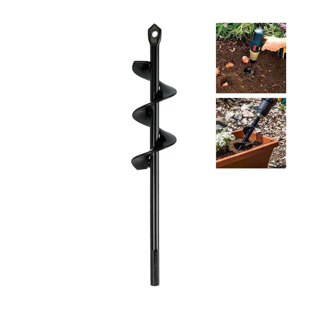 Jual MPT Mata Bor Penggali Tanah Garden Auger Drill Steel