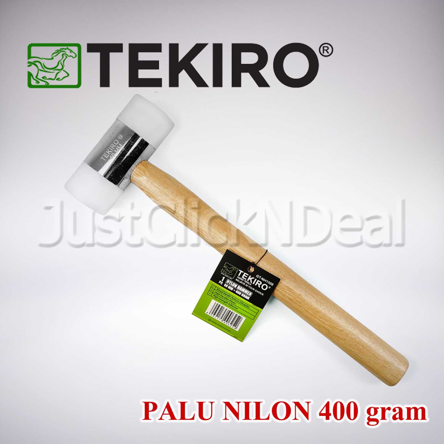 Jual Tekiro Palu Nilon 400 g Gagang Kayu Nylon Hammer | Jakmall.com