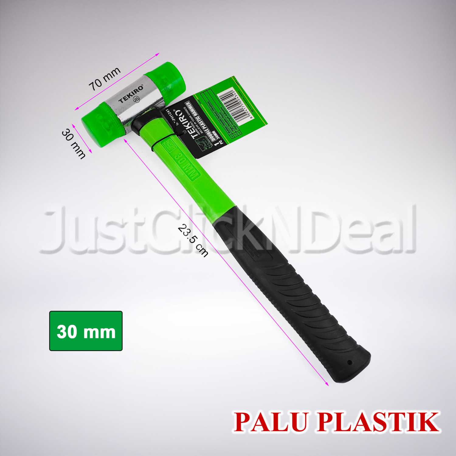 Jual Tekiro Palu Martil Plastik 25 - 50 mm Double Plastic Hammer