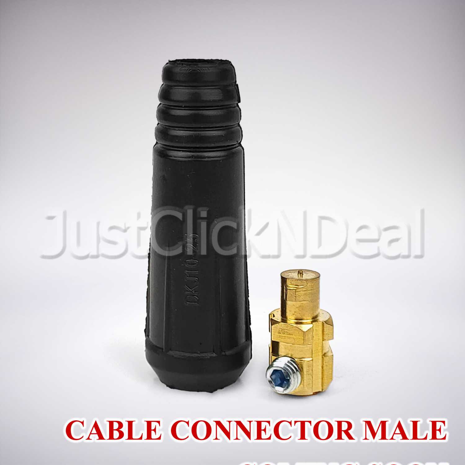 Jual Ryu Konektor Kabel Las Male Female 10-25 mm 200A Cable