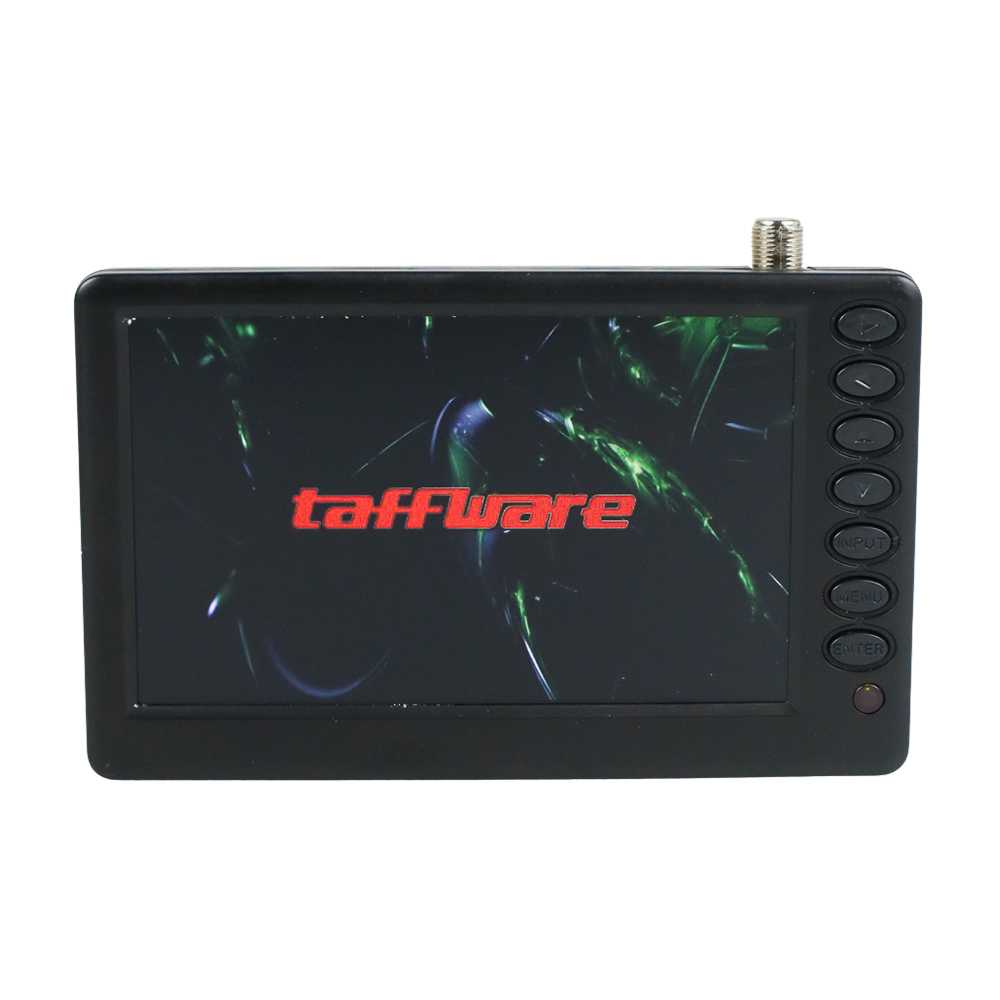 Jual Taffware Portable HD TV Monitor 5 Inch DVB-T2 + Analog - D5