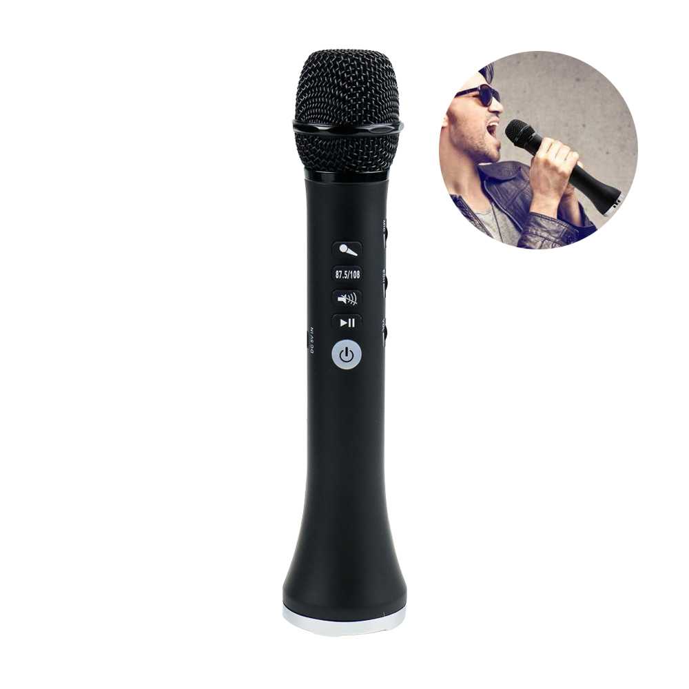 Jual Lewinner Mikrofon Karaoke Wireless Bluetooth Speaker