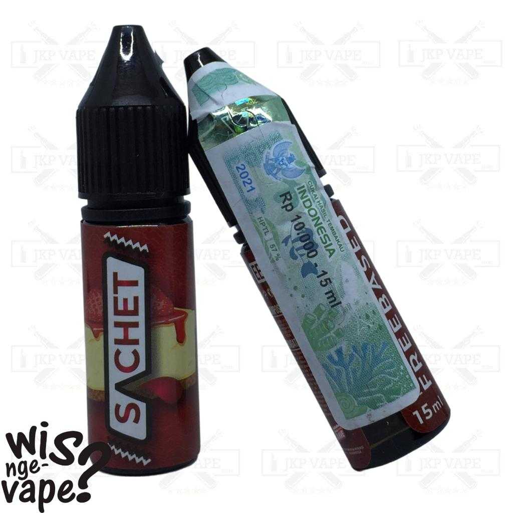 Jual Sachet Strawberry Cheesecake 15ml - Liquid Vape Freebase