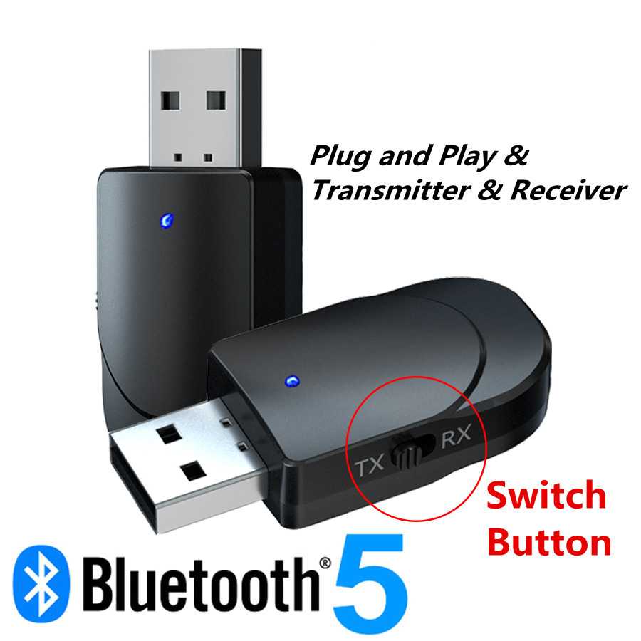 Jual TaffSTUDIO 2 in 1 USB Audio Bluetooth 5.0 Transmitter
