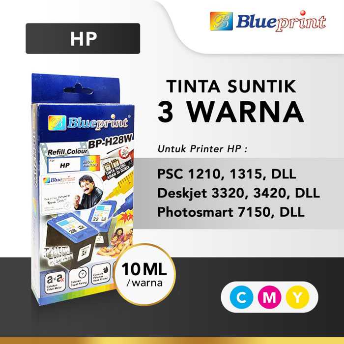Jual Blueprint Refill Colour HP | Jakmall.com