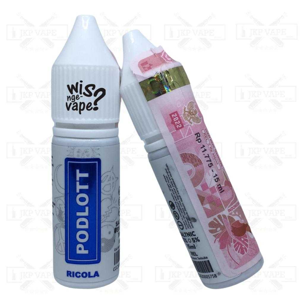 Jual Podlott Ricola 15ml - Salt Nic Liquid by Slank x Vzoo x