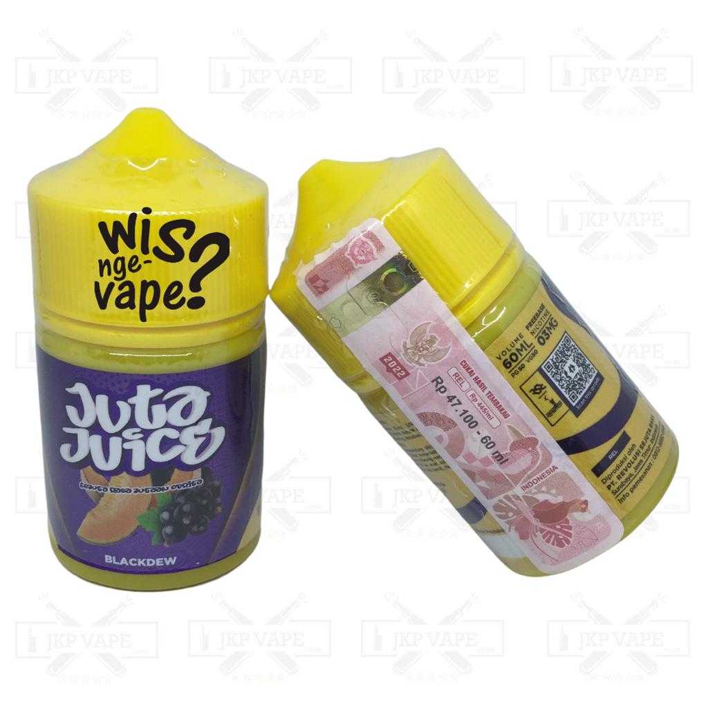 Jual Juta Juice Blackdew 60ml - Black Dew Liquid By RSR x Vape