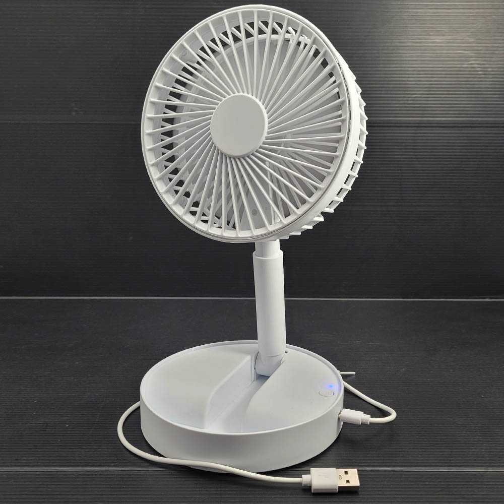 Jual Kipas Bulat Portable Foldable Fan 2 Kecepatan Bisa Dilipat