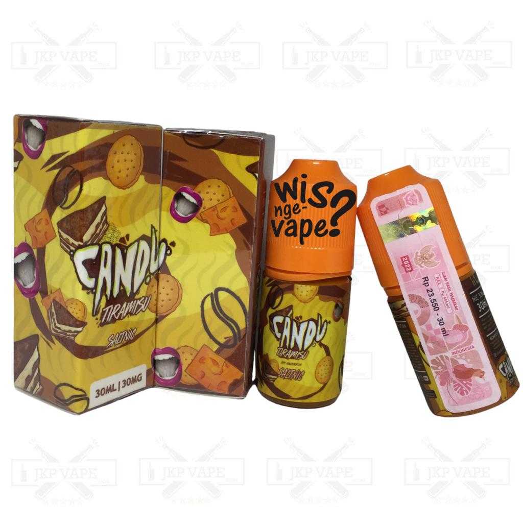 Jual Candu V3 Tiramisu Cheesecake 30ml - Salt Nic Liquid by