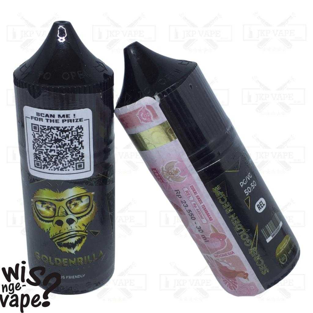 Jual Goldenrilla Banana 30ml -Pods Friendly Liquid Golden Rilla