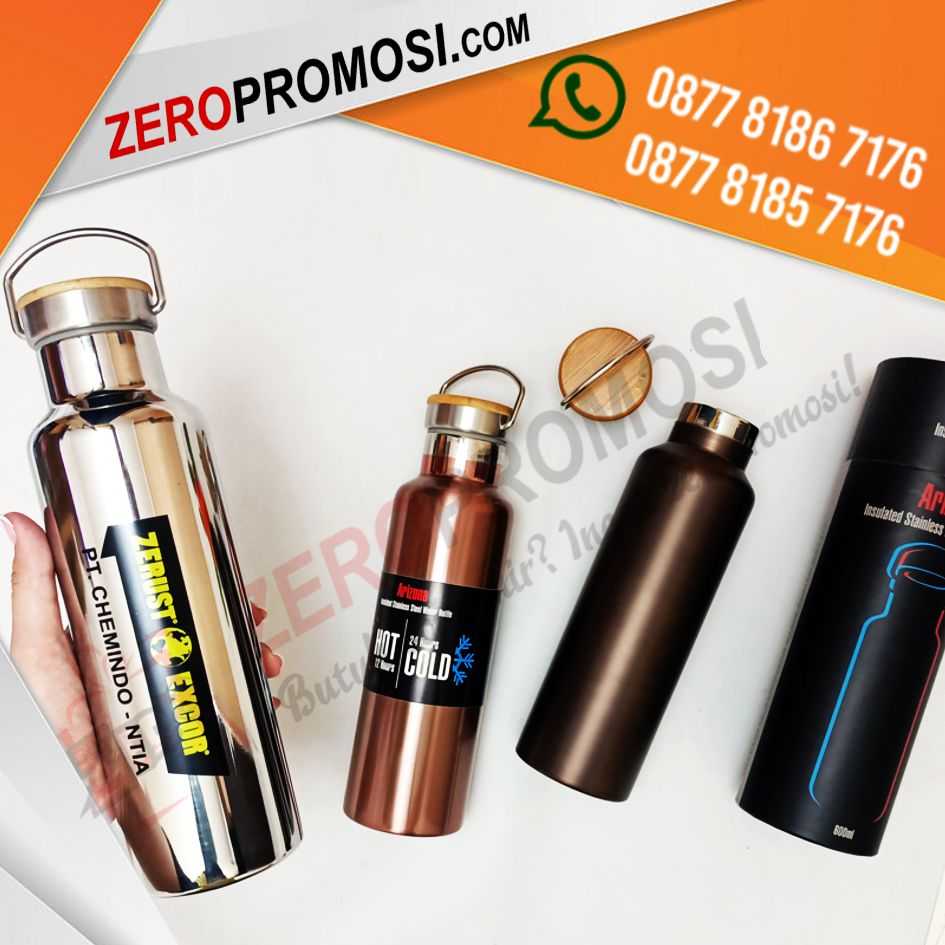 Jual Souvenir Tumbler Arizona Mizzu Stainless Custom Logo