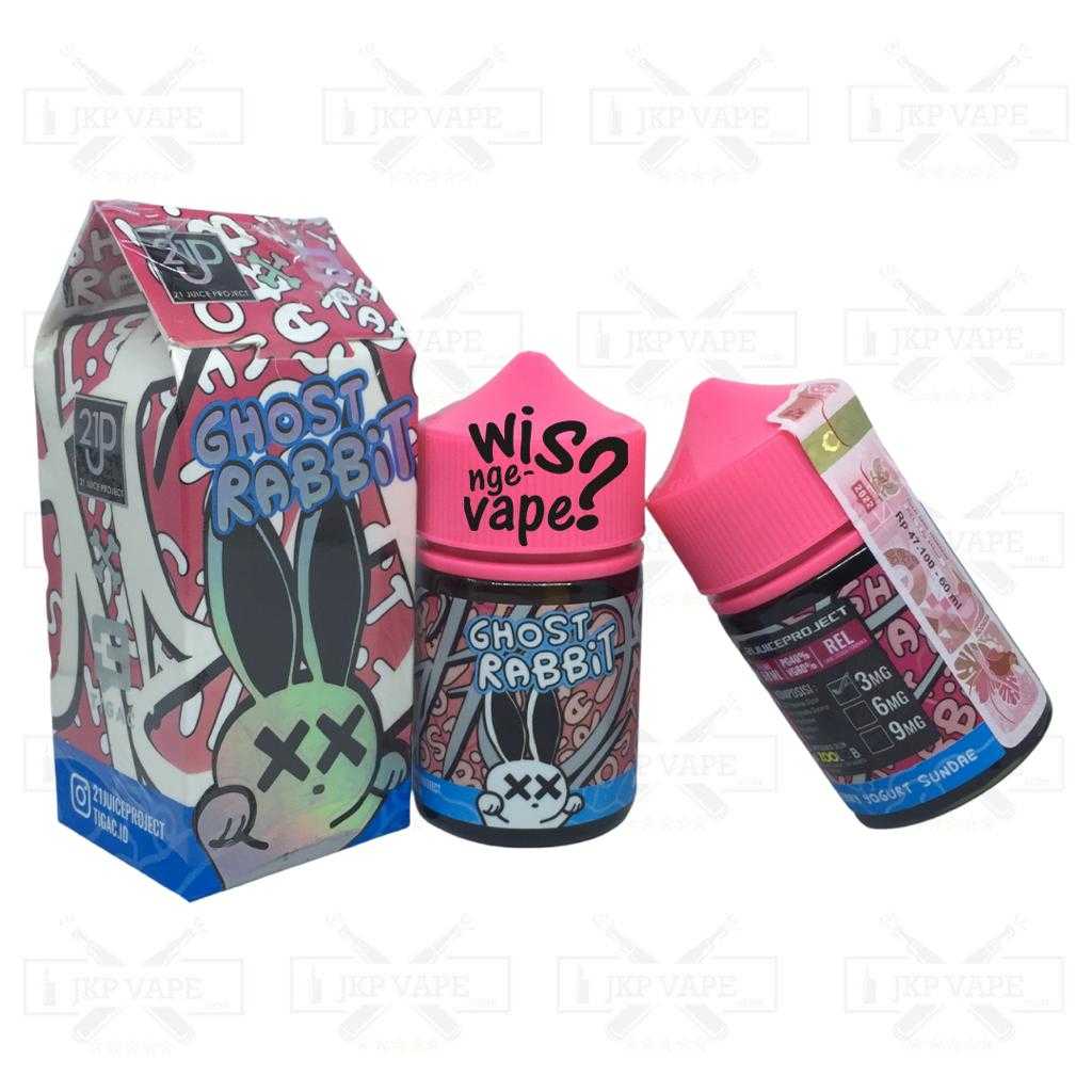 Jual Ghost Rabbit Berry Yogurt Sundae 60ml - Liquid Vape by