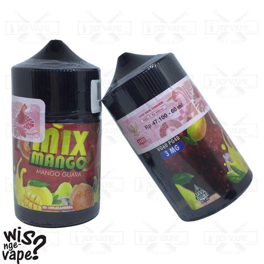 Jual Mix Mango Guava 60ml - Liquid Vape by Owlexandrea x Java