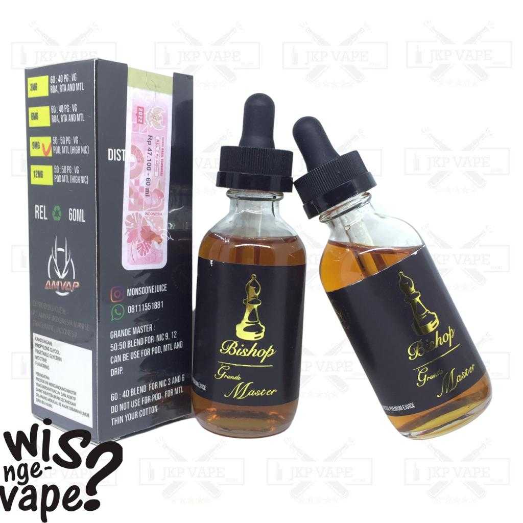 Jual Bishop Grande Master 60ml - Liquid Vape MTL by Amvap