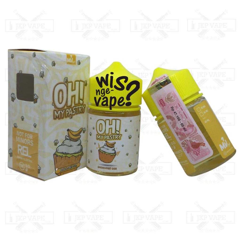 Jual Oh My Pastry Banana 60ml - Cake Liquid Vape By MVProject