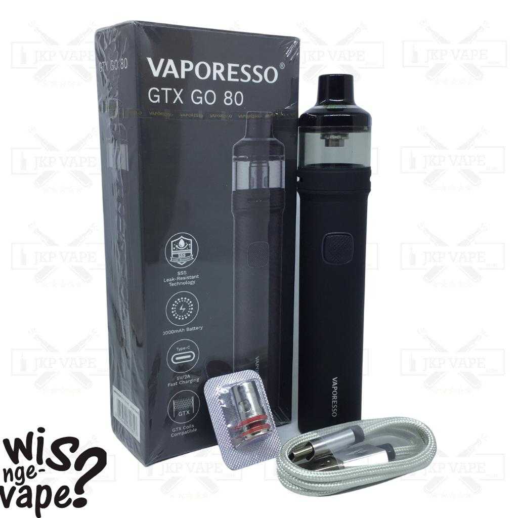Jual Vaporesso GTX GO 80 3000mAh Pod Kit Authentic - PodKit