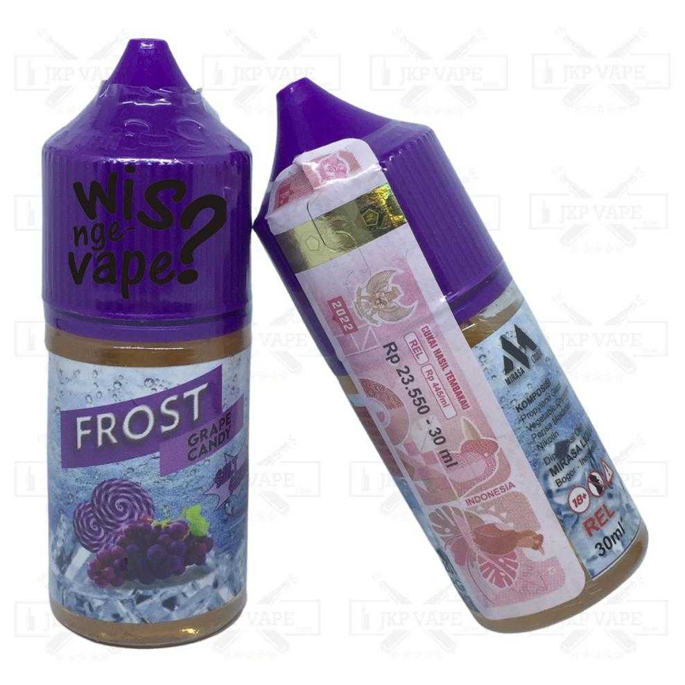 Jual Mirasa Frost Grape Candy 30ml - Salt Nic Liquid Vape By