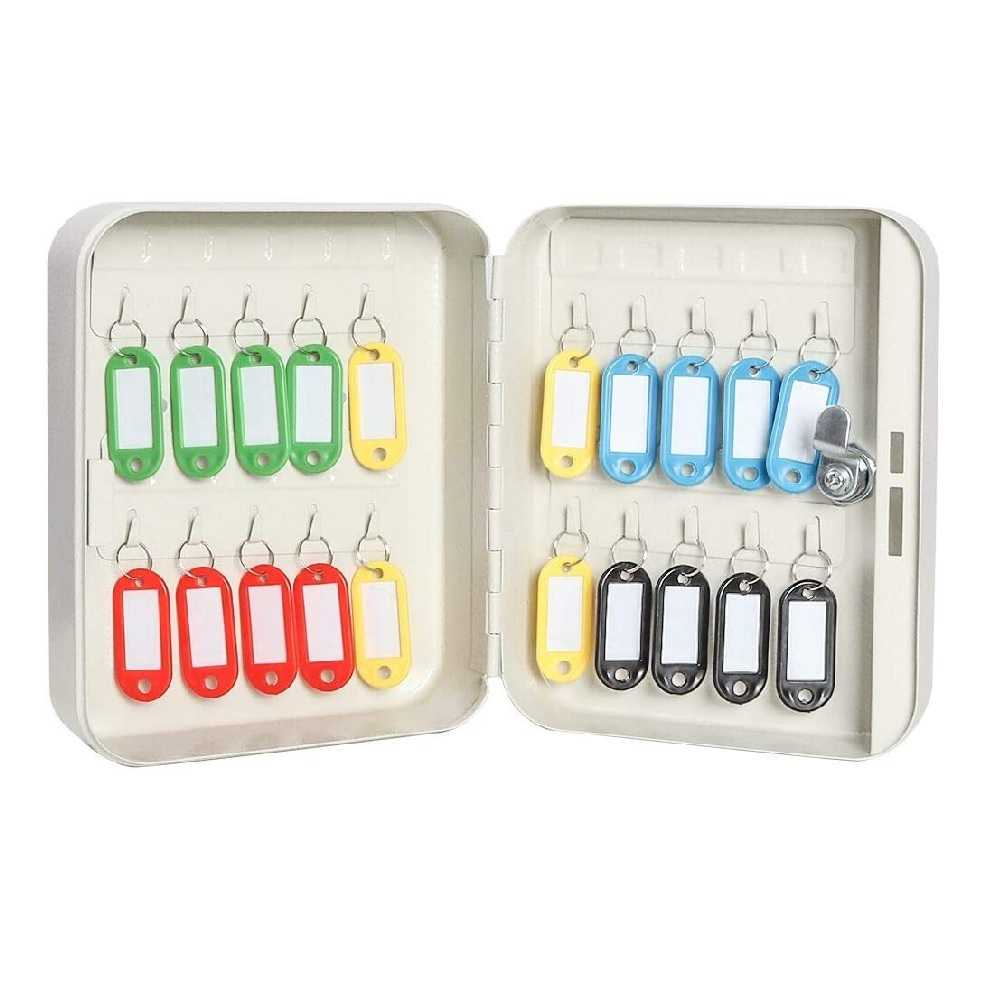 Jual Wall Mount Safe Security Cabinet Box 20 Keys - Kotak Tempat