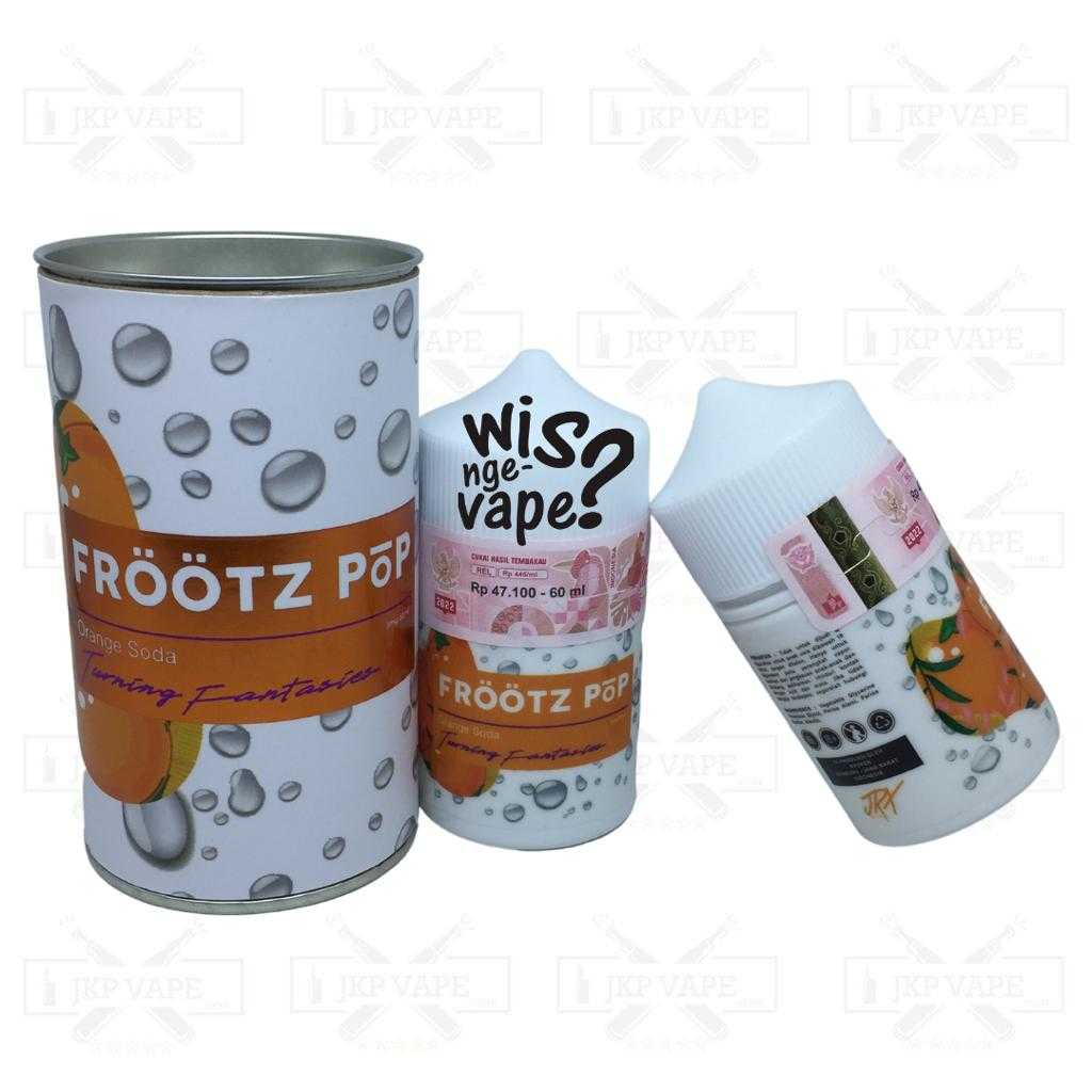 Jual Frootz Pop Orange Soda 60ml - Liquid Vape by JRX Brew