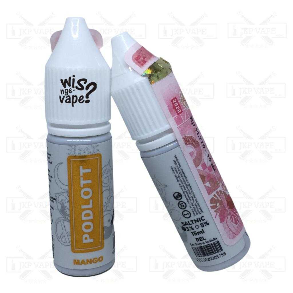 Jual Podlott Mango 15ml - Salt Nic Liquid Vape by Slank Vzoo x