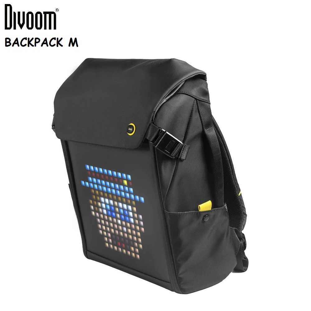 Jual DIVOOM PIXOO M BACKPACK - Customizable Pixel Art LED