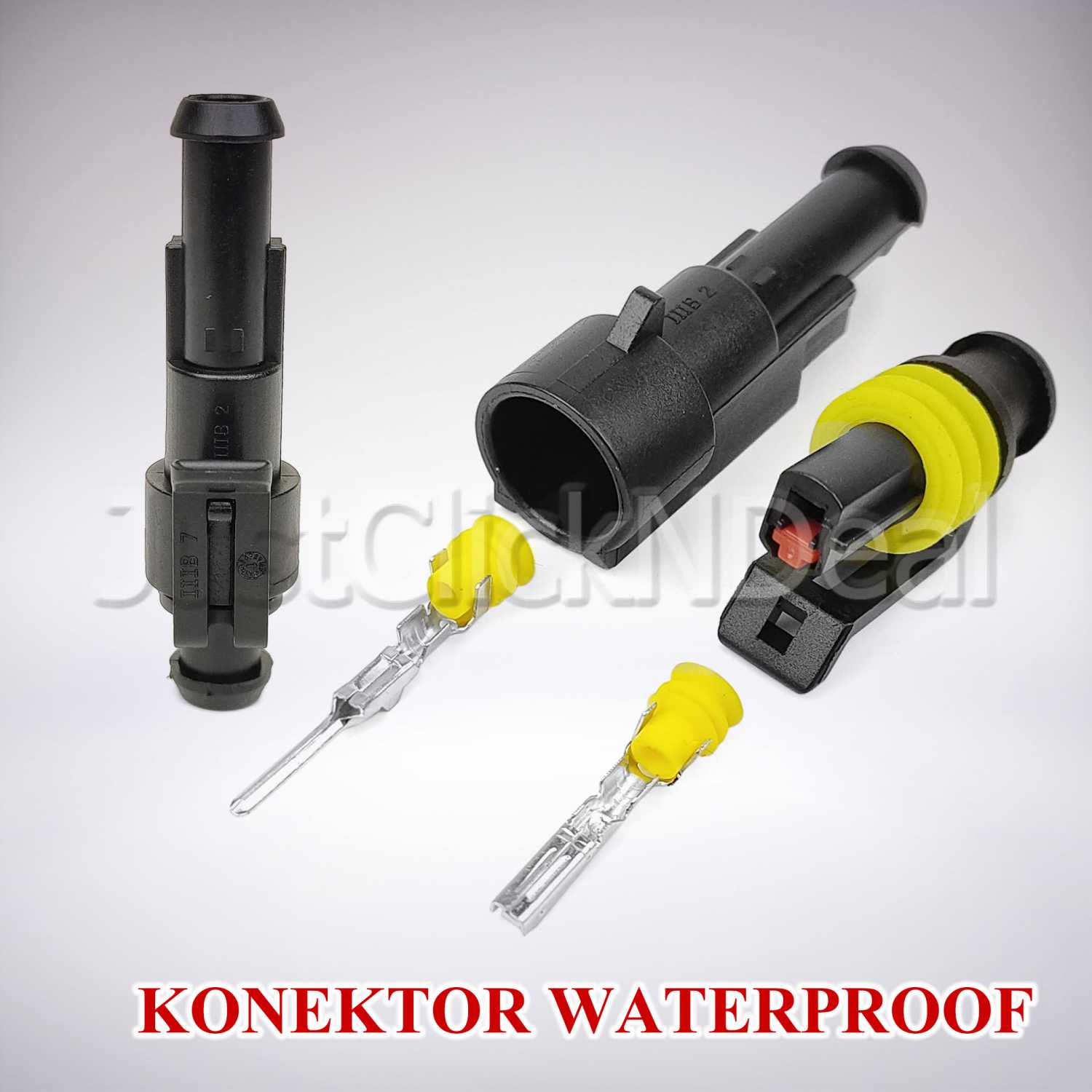 Jual Soket Konektor Otomotif DC Waterproof 1 Pin | Jakmall.com