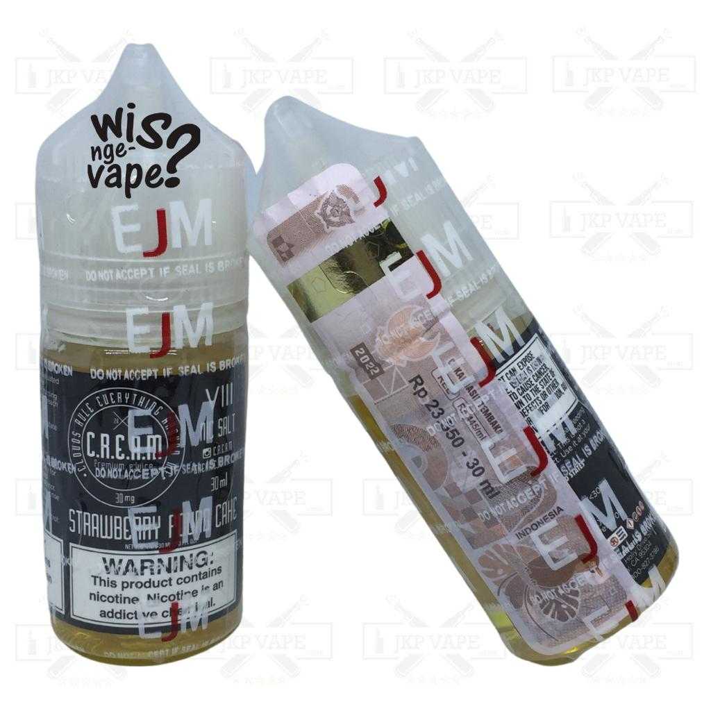 Jual Cream VIII Strawberry Poundcake 30ml - Liquid SALT NIC By