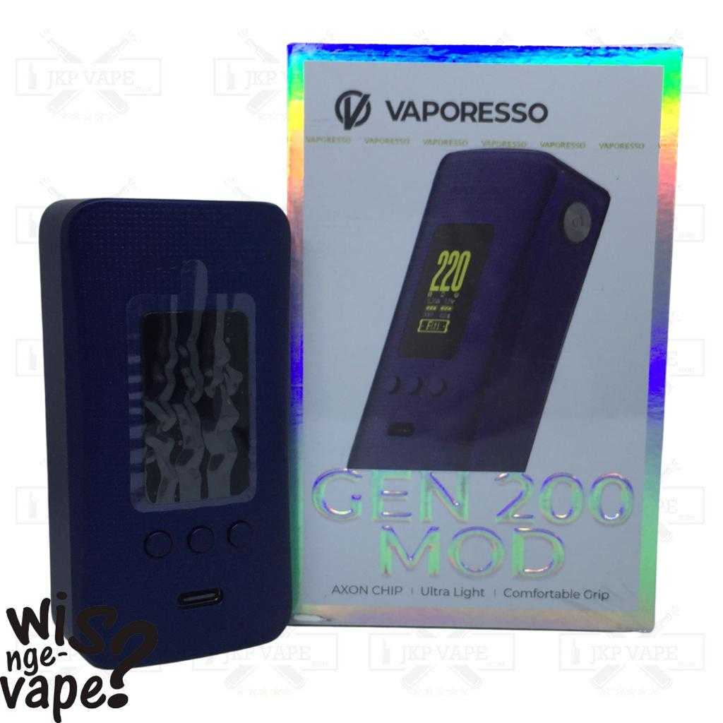 Jual Vaporesso Gen 200 MOD ONLY Authentic / Gen200 Box Mod Vape